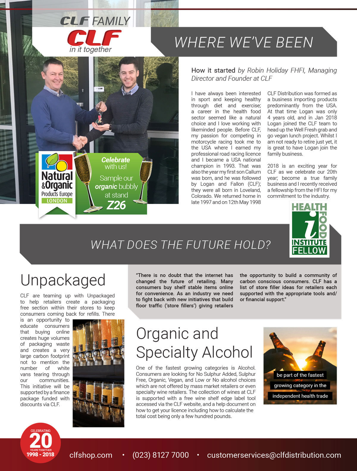 CLF | Celebrating 20 Years