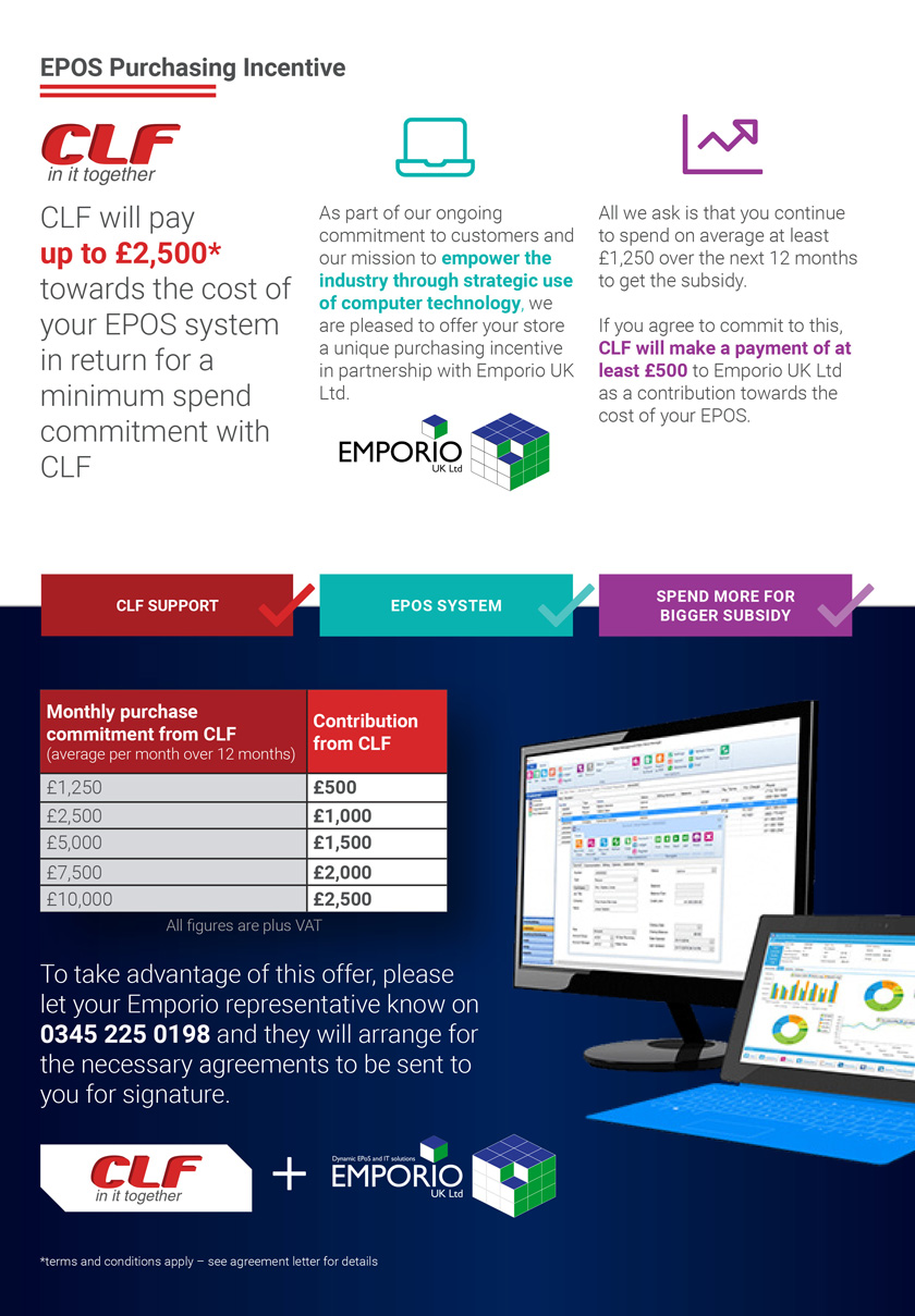 CLF | Emporio EPOS Integration with CLF